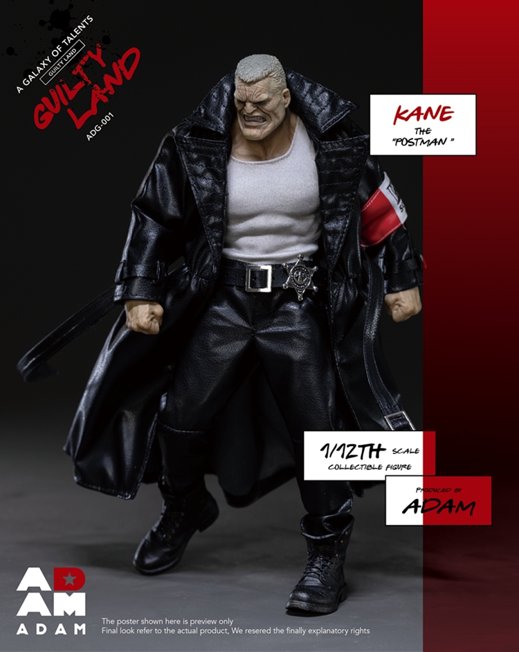 ADAM Studio's new ADAM ADG-001 1/12 Guilty Land Kane