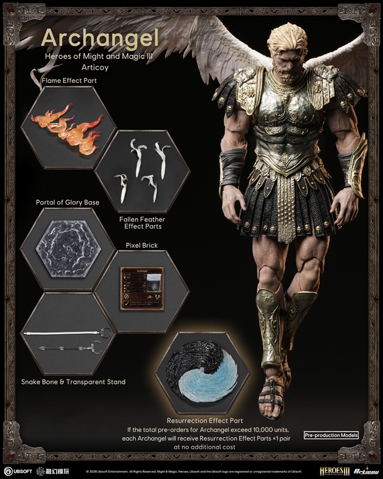 Fusion Fantasy 1/12 Heroes of Might and Magic III Archangel Standard ver.